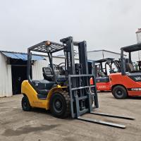 China 3 Ton Second Hand Diesel Forklift Komatsu FD30 With Seat Operator Weight for sale