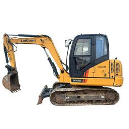 China Liugong 9055E 5 Ton Used Excavators Backhoe Shovel Backdigger Petrol Powered for sale