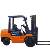 China Original Painting Toyota Forklift 3.5 ton Used Japan Original Second Hand Machine for sale