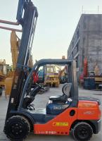 China Original Toyota 8F 30 Diesel Forklift 3 Ton Secondhand With Side Shift And Container Mast for sale
