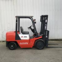China Used 3.5 Ton Diesel Forklift HELI K30 K35 Low Working Hour Second Hand Fork Lift Trucks for sale