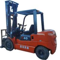China HELI 4 Ton 40C Used Diesel Forklifts 3m Lifting Height Made In China 2 Stages Masts for sale