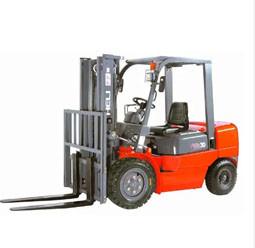 China HELI H2000 3 Ton Used Diesel Forklift 3m Lifting Height With 2 Stages Masts Heavy Duty for sale