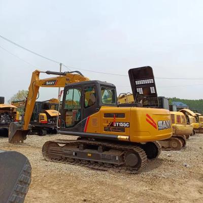 China Medium Sized Crawler Excavator Sany 155C Sany 155 Excavator Original Cheap Price for sale