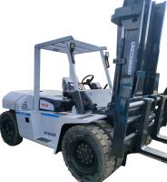 China Used TCM 10T Diesel Forklift With Gear Gearbox Bearing PLC Discount Offered for sale