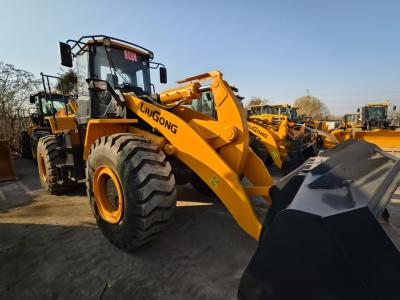 China Six Tons Front Wheel Loader Construction Equipment LIUGONG 862 870H 862H for sale