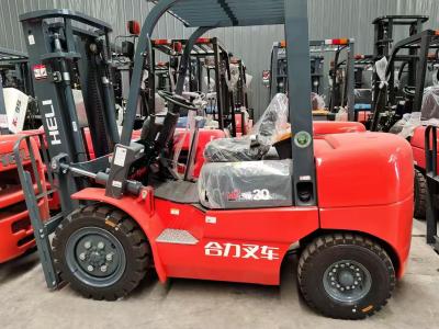 China Heli H2000 30 New Forklift 3 Tons 3m Industrial Diesel Lifting Machine for sale