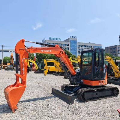 China Used Hitachi 50U Excavator Original Color 128.7KW Engine Power 5 Ton Mini Digger At Affordable for sale