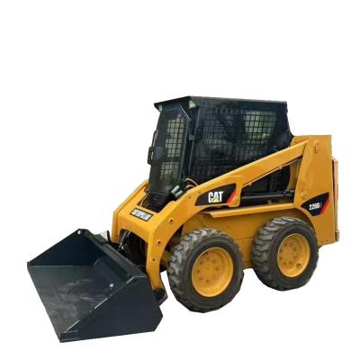 China 2020 CAT226B Front Loader Used Skip Steer Loader Farms 2 Ton Rated Load CAT226B Models Available For Sale for sale
