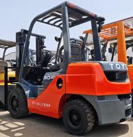 China Used Toyota 30 Forklift Three Tons Three Meters Secondhand Diesel Lifting Machine Toyota for sale