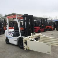 China Japan TCM 25 2.5Tons 3Meters Forklift With Clamp White TCM Lifting Machine for sale