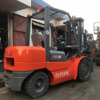 China Heli h2000 30 Used Diesel Forklift Two Sages 4.5 Meters Used Heli Lifting Machine for sale
