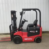 China Used Lifting Machine 1.5 Ton Nichiyu Electric Forklift With 2 Stage 2 Mast By NICHIYU for sale