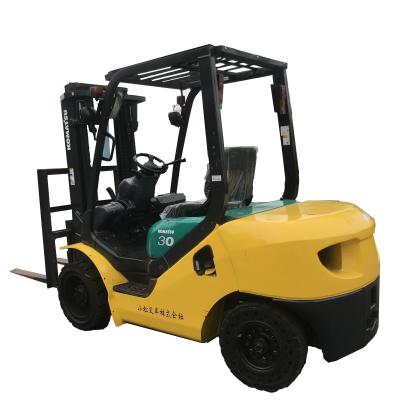 China Komatsu 16 Series 3-Ton 4-Meter Lifting Height Used Diesel Forklift for High-Intensity Logistics Handling for sale