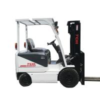China Original Japan 2.5 Ton TCM Used Forklift with Diesel Electric Engine in Good Condition White for sale