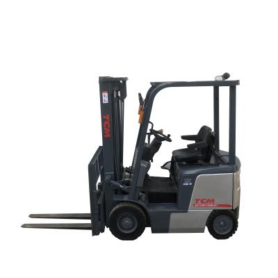 China Zero Emissions TCM 1.5Ton Used Electric Forklift With 4.5m Lifting Height For High Intensity Operations for sale