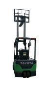 China Low Noise Frequency Conversion Technology Toyota 1 Ton Used Electric Forklifts 3m Lifting Height for sale
