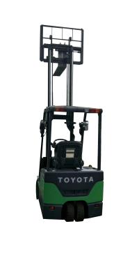 China Low Noise Frequency Conversion Technology Toyota 1 Ton Used Electric Forklifts 3m Lifting Height for sale