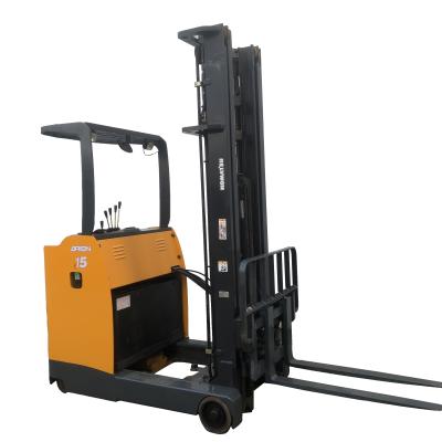 China Japanese Original Heavy Lifting Stand On Used Diesel Forklift 1.5t Four Direction Truck For Warehouse for sale