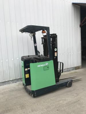China Japan Made Toyota 1.5ton Electric Reach Truck Used Stand-On Three-Stage Mast Battery-Powered 1.5ton 6m Electric Forklift for sale