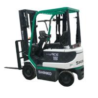 China SHINKO 1.5T Used Electric Forklift or Rent 4WD with 3000mm Lift Height in Excellent Working Condition Ready to Work for sale