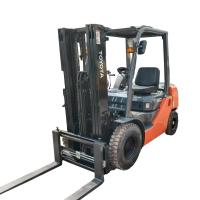 China Orange Used Toyota Forklift, 3 Ton Load Capacity with Industrial-Grade Steel Frame – Suitable for Logistics Centers, Construction Sites, and Bulk Storage Applications for sale
