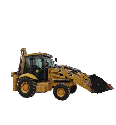 China Used JCB 3cx 4cx Mini Loader Tractor 99% Efficient Wheel Drive Machine 99% New with Isuzu Engine In Stock for sale