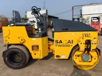 China Japan Used Excellent Condition Sakai 3ton Sakai Tw330-T Roller Used Mini Hydraulic Road Roller for sale