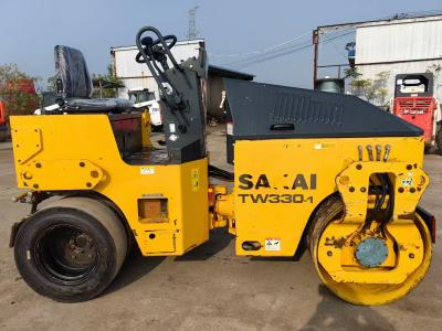 China Japan Used Excellent Condition Sakai 3ton Sakai Tw330-T Roller Used Mini Hydraulic Road Roller for sale