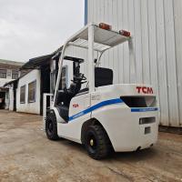 China Used TCM Diesel Forklift From Japan 3 Tons Capacity 3 Meters With Middle Cylinder Customizable Can With Cylinder In Container for sale