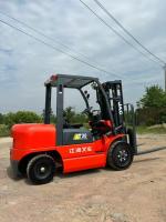 China Used JAC T30 3 Tons 3 Mters Diesel Forklift Chinese Brand JAC Lifting Machine for sale