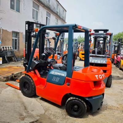 China Used Second Hand Toyota GAS 2.5ton 7 Ton 3ton Fork Lift Japanese Isuzu Nissan Engine Fuel LPG Forklift Truck Diesel Forklift for sale