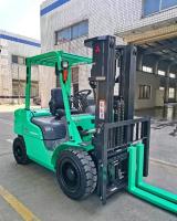 China Japan Used Mitsubishi Diesel Forklift 3 Ton 4.5 Meters with 3 Masts for sale