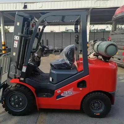 China New Heli 35 3.5 Tons 3 Meters LPG Forklift Dual Use of Gas and Liquefied Gas for sale
