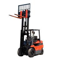 China Used Toyota 3.5-Ton Electric Forklift in Vibrant Orange for Safe and Efficient Warehouse Handling for sale