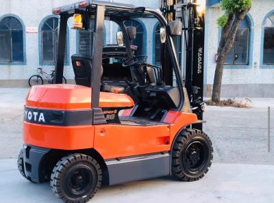 China Japan TOYOTA 3 Tons 3 Meters Used Electric Forklift High Battery Power in Very Good Condition for sale