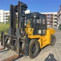 China Used TCM 10T Forklift with Side Shift FD100 Japan Nissan/Isuzu Engine TCM Brand Lifting Height 3m for Sale for sale