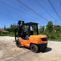 China Supply For For Toyota Heli Diesel Forklift 90% New 5 Tons Internal Combustion Forklift Engine 2022 Model 1 Year Warranty for sale