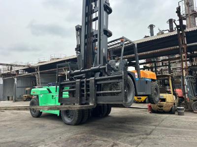 China Used Japan Mitsubishi Diesel Forklift 16 Tons Original Mitsubishi Lifting Machine for sale