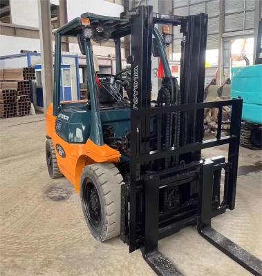 China Factory Direct Toyota Forklift 1.5ton 2ton 2.5Ton 3ton With Japanese Engine Diesel Mini Forklift Second Hand For Sale for sale
