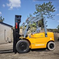 China Japanese TCM 50 5Tons 3Meters Diesel Forklift TCM Komatsu Toyota Heli Hangcha Used Forklifts for sale