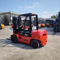 China Hangcha 3-Ton Diesel Forklift with 4-Meter Elevating Mast for High-Height Material Handling for sale