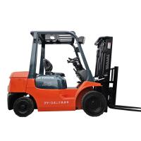 China Second-hand Toyota 3-Ton Diesel Forklift with Central Cylinder and Side Shift for Heavy Loads for sale
