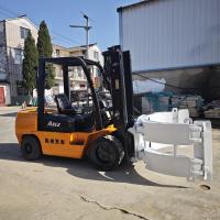 China Hangcha A35 3.5 Tons 3 Meters Second Used Diesel Forklifts with Clump Chinese Hangcha Lifting Machine for sale