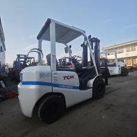 China Second Hand TCM 3 Ton Used  Diesel Forklift TCM 3 Tons Forklift USED TCM 3TON Modern Forklift For Lifting Height 3m/4.5m for sale