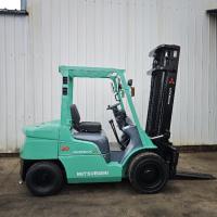 China Japan Used Mitsubishi Diesel Forklift 3 Ton 4 Meters with 2 Stage Japan Original Forklift for sale