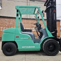 China Japan Used Mitsubishi 3.5 Tons 4 Meters Diesel Forklift with Original S4S Engine for sale