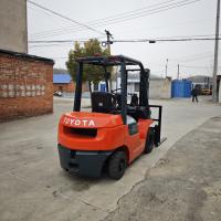 China Used Toyota Forklift Secondhand Toyota 30 3 Ton Diesel Forklift Power With Best Price Forklift Second Hand For Sale for sale