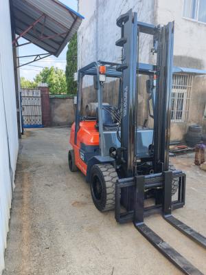 China Used Second Hand Diesel Forklift Toyota 2.5ton 3ton 3.5ton Capacity Fork Lift Truck Hydraulic Stacker Trucks Forklift for sale
