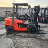 China Japan TOYOTA ZN30 3 Tons 3 Meters 2 Masts Used Diesel Forklift for sale